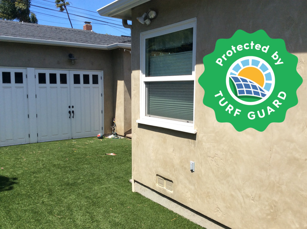 How to Stop Window Glare Melting Artificial Grass with Window Film ...